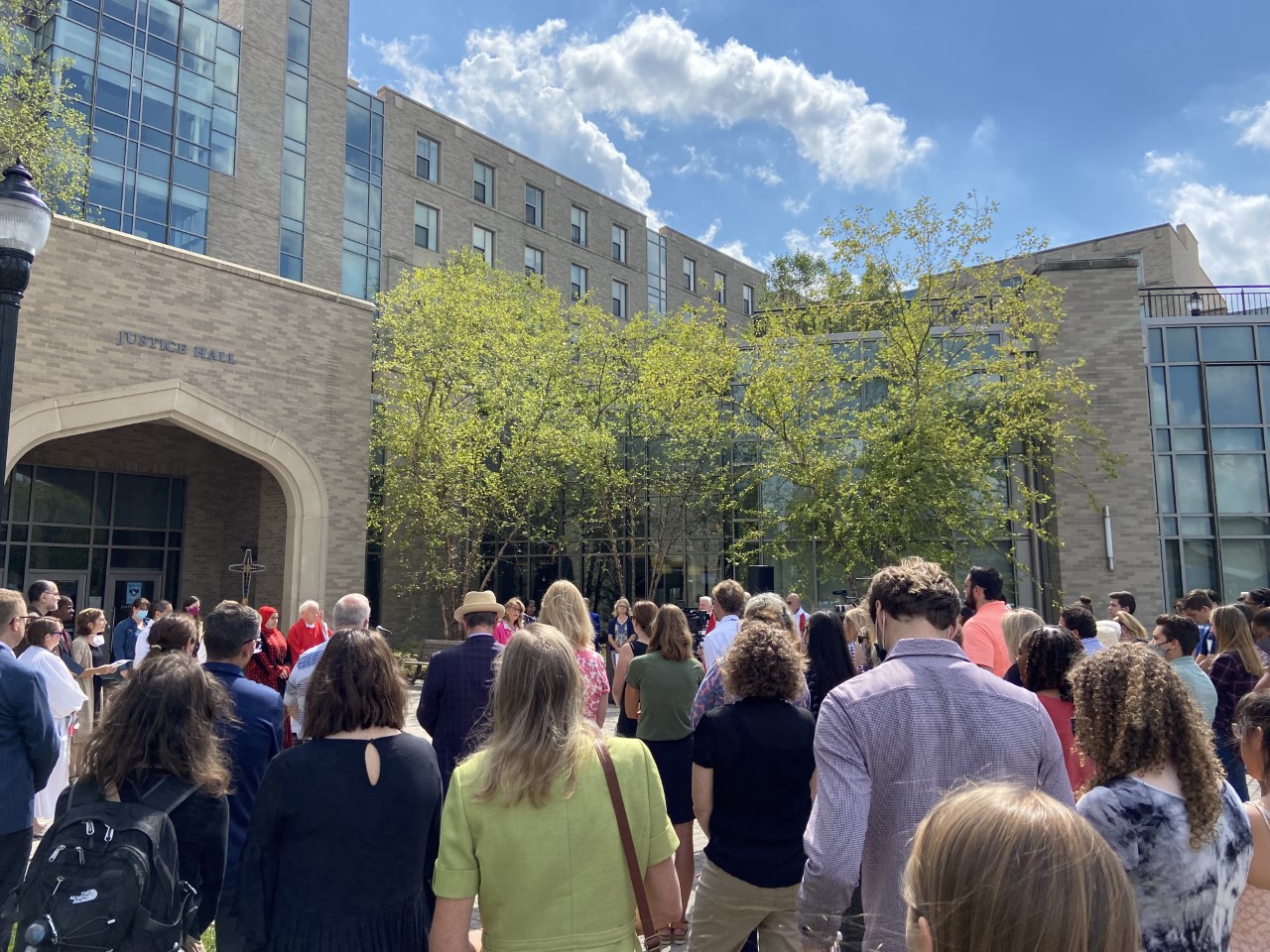Ceremony celebrates Justice Hall – Xavier Newswire